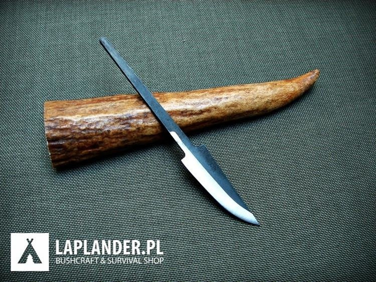 Głownia Lauri 54 Carbon - Drop Point Neck - Laplander.pl