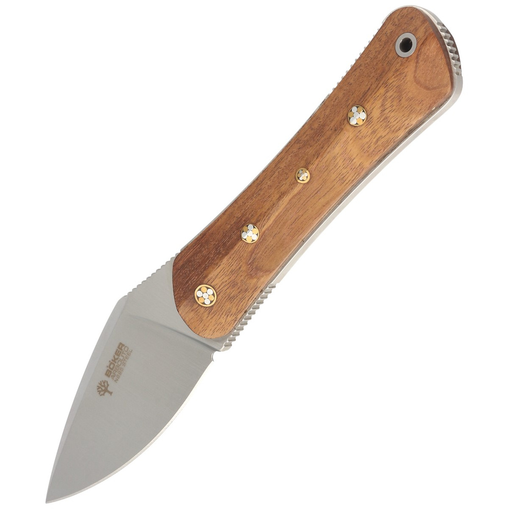 Böker Arbolito - Nóż Nomad Guayacan Ebony Wood, Sain N695 by Peter ...