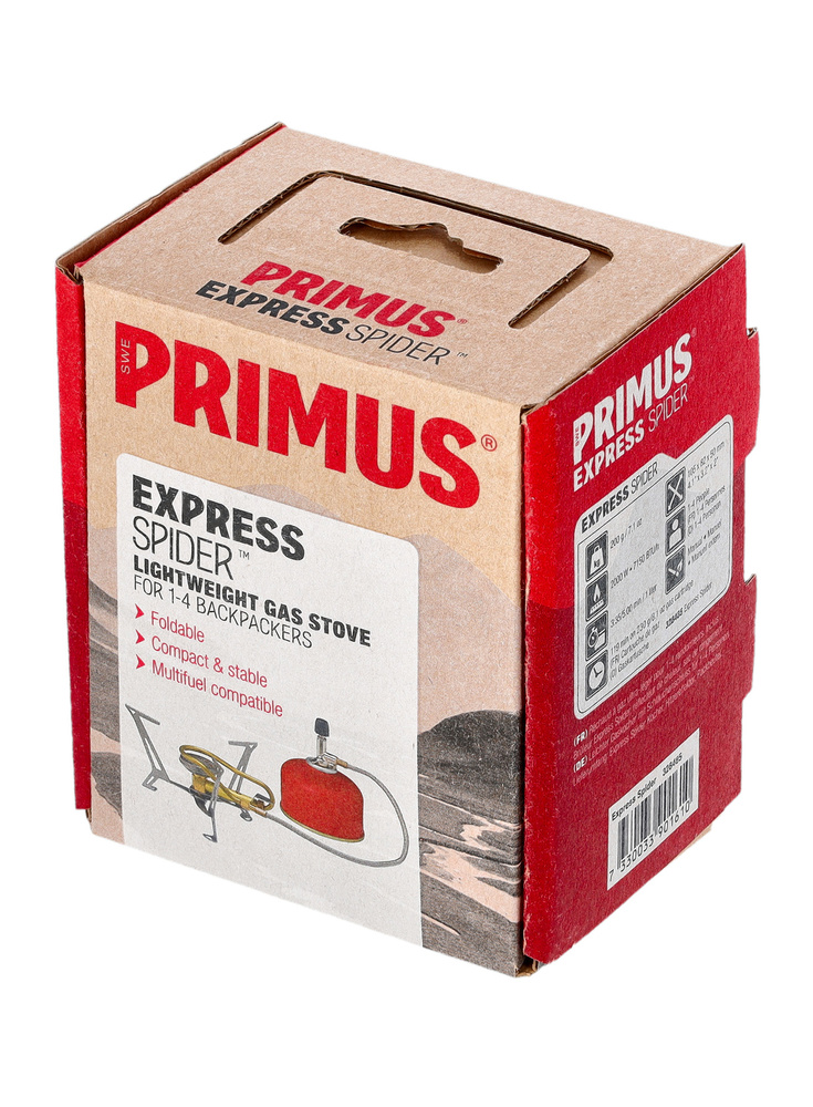 Primus - Palnik turystyczny - kuchenka gazowa Express Spider II 17681 ...