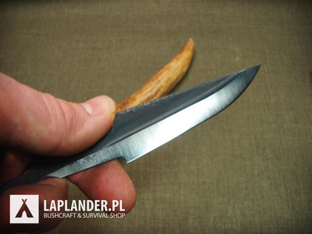 Głownia Lauri 80 Carbon - Drop-Point - Laplander.pl